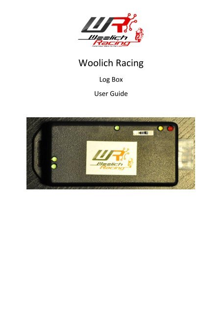 Woolich Racing - Schnitz Racing