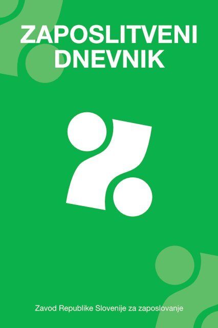 Zaposlitveni dnevnik - Zavod RS za zaposlovanje