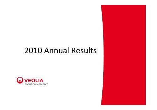 Download Presentation - Veolia Finance - Veolia Environnement