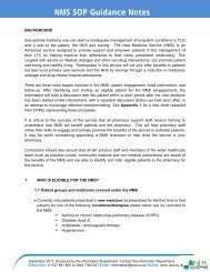 NMS – Patient Record Form