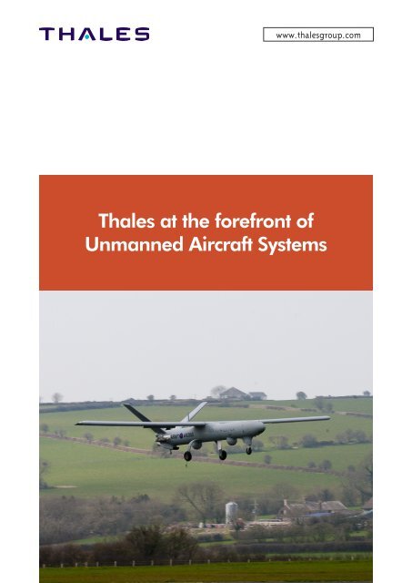 Thales at the forefront of Unmanned Aircraft Systems - Thales Group