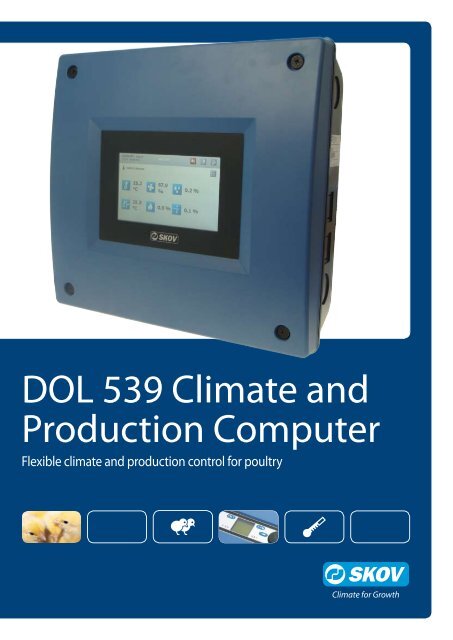 DOL 539 Climate and Production Computer - Skov A/S
