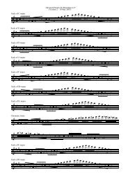 Recorder Trill Fingering Chart