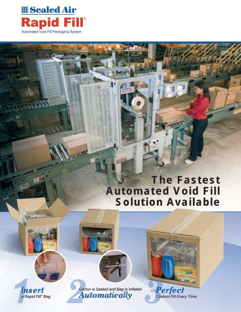 Sealed Air Rapid Fill - Metric Storage Systems