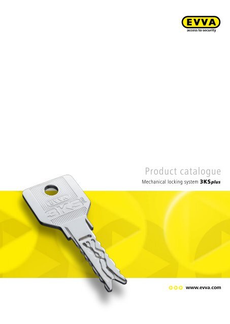 Product catalogue 3KS - Evva