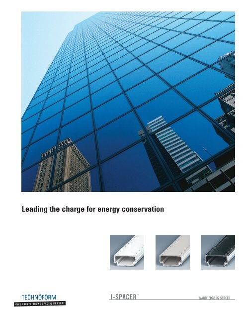 TechnoForm Warm Edge Spacer Bar - Vitrum Industries
