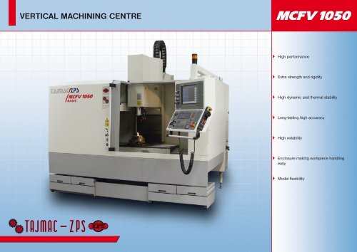 VERTICAL MACHINING CENTRE