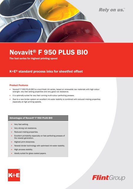 Novavit® F 950 PLUS BIO