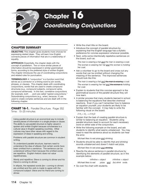 Chapter 16â Coordinating Conjunctions - AzarGrammar.com