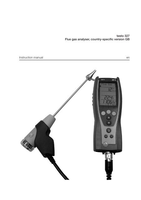 Testo 327 Manual - DriveCMS