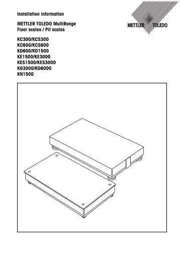 Mettler Toledo M300 Instruction Manual - multiprogrampatrol