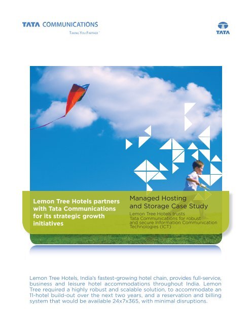 Case Study - Lemon Tree Hotels - Tata Communications
