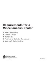 PennDOT - Form MV-70S - PennDOT Driver and Vehicle Services