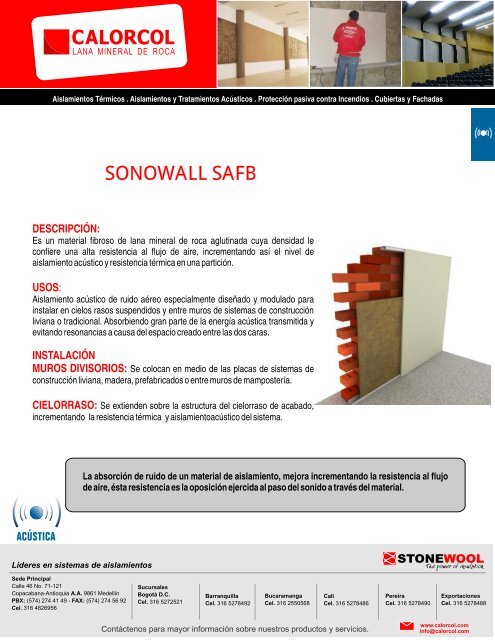 sonowall 2010.cdr - Calorcol