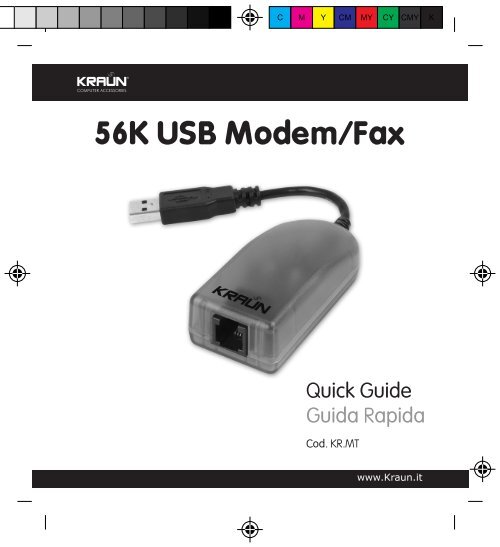 56K USB Modem/Fax - Kraun