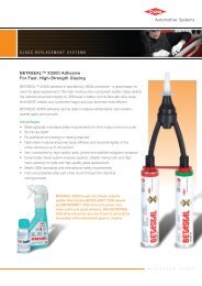 BETASEAL U-428 Plus - Dow Automotive Systems