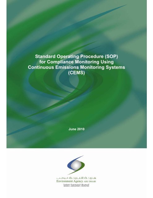 Standard Operating Procedure (SOP) for Compliance Monitoring ...