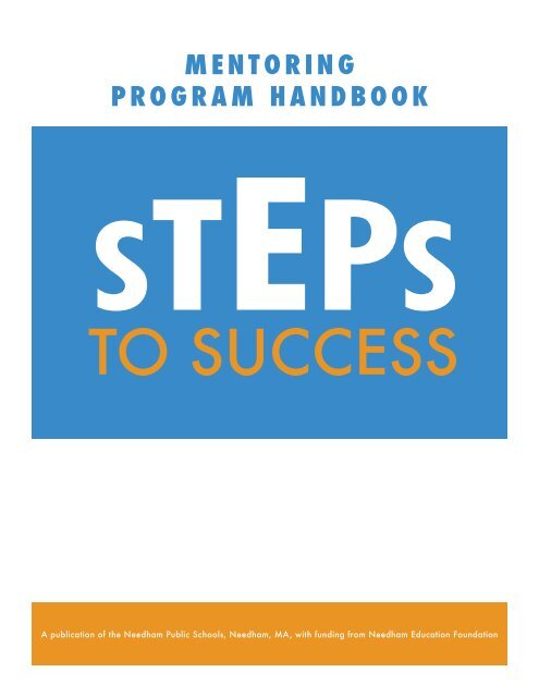 MENTORING PROGRAM HANDBOOK - Needham High School