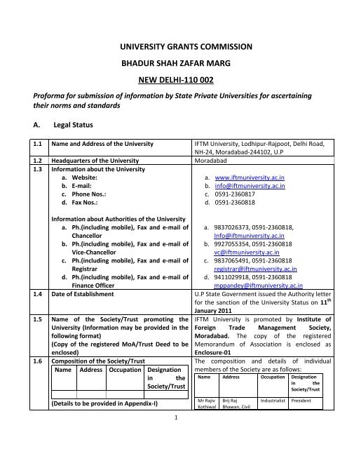 Information received from University can be seen at Annexure - UGC