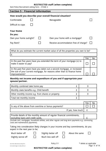 RESTRICTED staff (when co