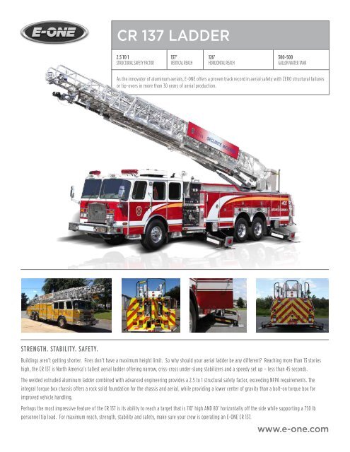 CR 137 LADDER - E-One