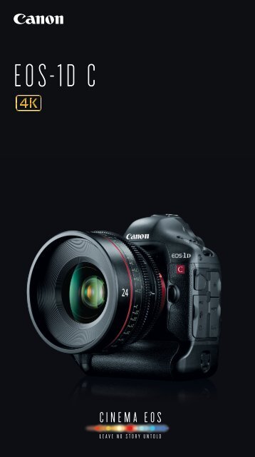 Canon EOS-1D C Brochure - Viewhaus