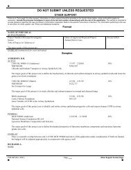 Sample completed PHS 398 Form for NIH Grants