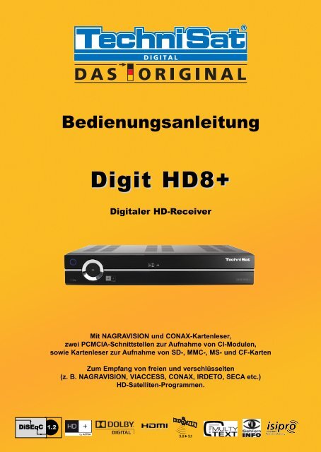 10 Betrieb an einer Drehanlage (DiSEqC 1.2)