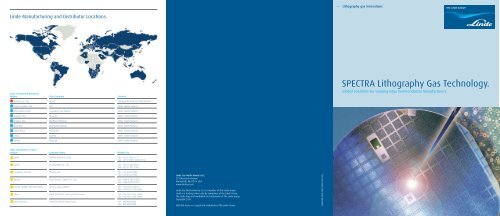 SPECTRA Lithography Gas Technology (PDF) - Linde Gas