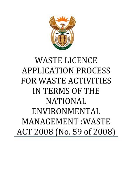 Waste License Application Form PDF - The MSA Group Waste License Application Form PDF - The MSA Group