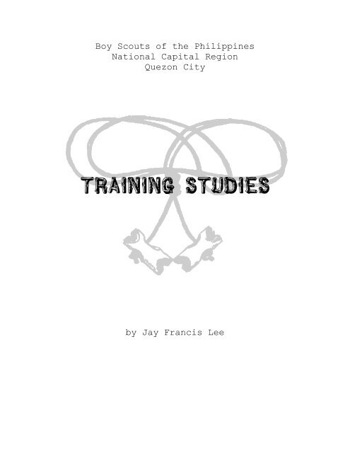 Sample Training Studies 1 - Scout Center Dot Net