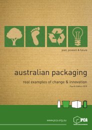 Food labelling guide - the Packaging Council of Australia