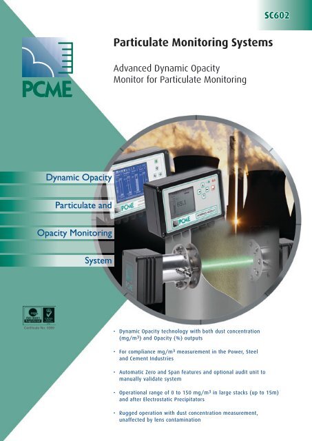 Particulate Monitoring Systems - CMB Control