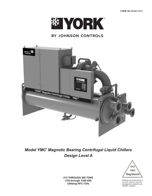 Model YMCÂ² Magnetic Bearing Centrifugal Liquid Chillers - Johnson ...