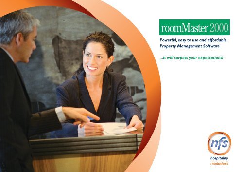 Download the roomMaster 2000 Brochure