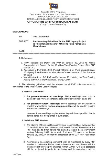 office of the chief of directorial staff - PNP PRO ARMM Official Website