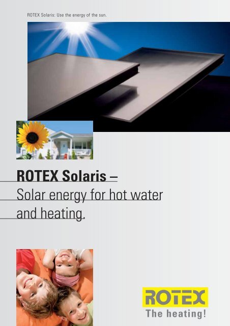 ROTEX Solaris â Solar energy for hot water and ... - LRF Private OÃ