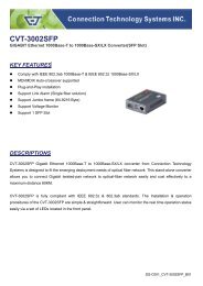 CVT-3002-PLUS-DR - connection technology systems co., ltd