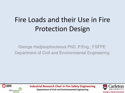 Fire Loads and their Use in Fire Protection Design - Society of Fire ...