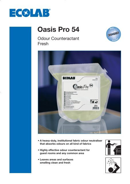 Oasis pro 54 - Western Hygiene