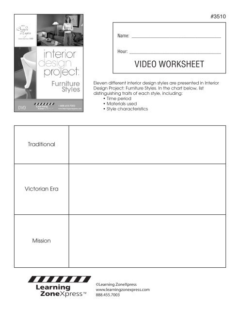 Worksheet Learning Zone Express