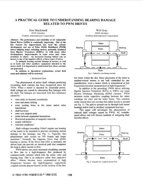 A Practical Guide To Understanding bearing Damage Related To ...