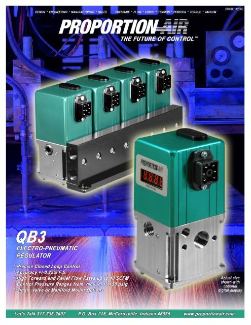 QB3 Brochure - Equilibar
