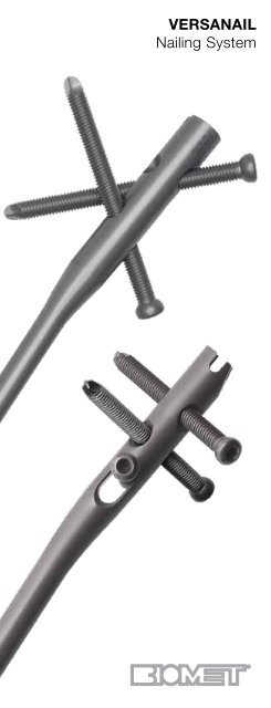 VERSANAIL Nailing System - Biomet