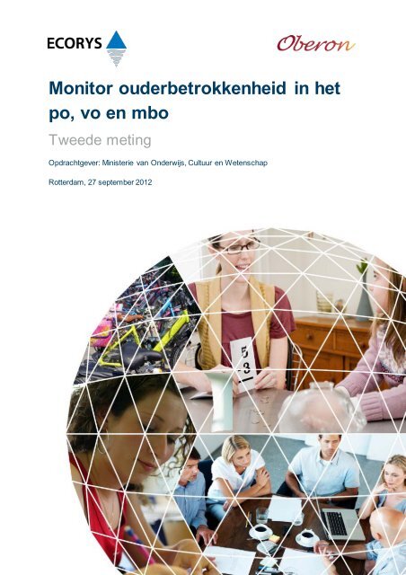 Monitor ouderbetrokkenheid in het po, vo en mbo - Rijksoverheid.nl