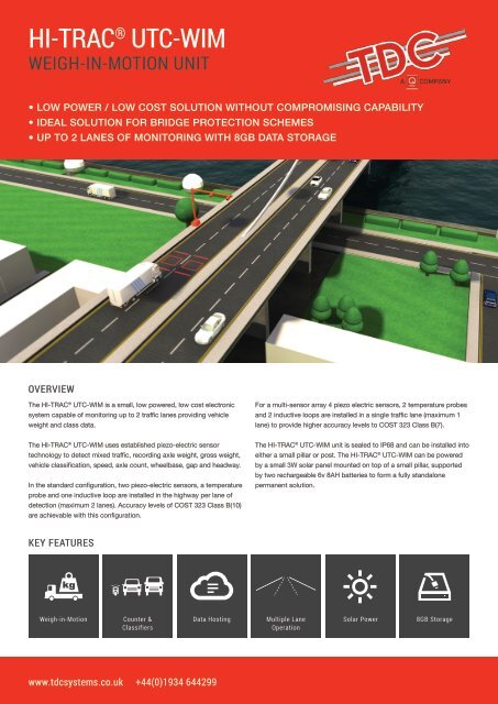 HI-TRAC WIM - TDC Systems Ltd