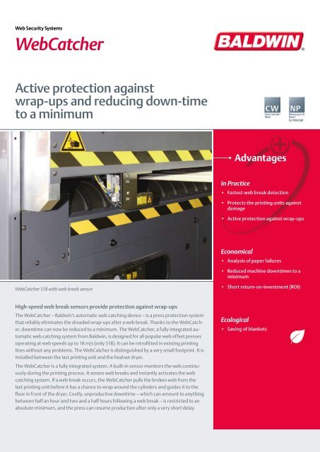 WebCatcher WebCatcher - Baldwin Technology Company, Inc.