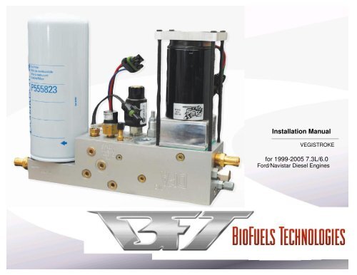 Installation Manual - WVO Diesel Conversion