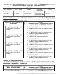 Incident Investigation Follow-Up Review Form