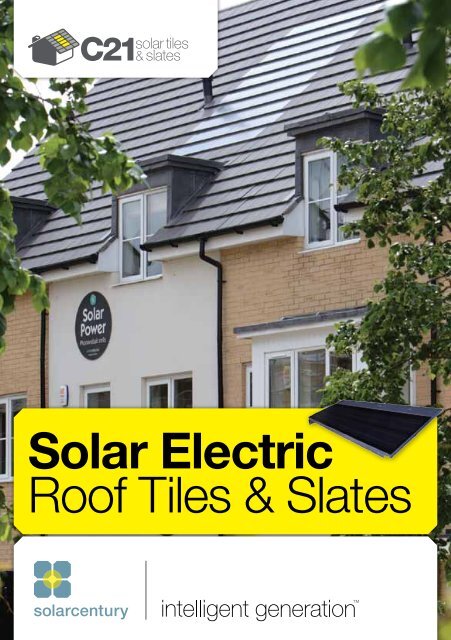 Solar Electric Roof Tiles & Slates - Solarcentury